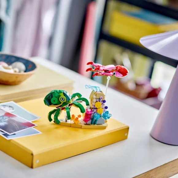 Lego | Toys | New Lego Creator 3158 Sea Animals 3 In 1 Turtle Fish Crab ...